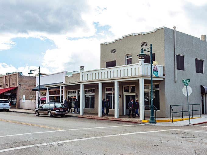 Main Street magic at its finest. Cactus Bites beckons with its promise of food, fun, and spirits while Cottonwood's historic charm unfolds in every direction.