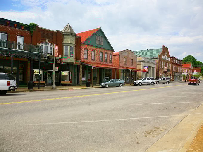 Hermann's historic downtown invites you to slow down and savor life at a gentler pace, where brick buildings whisper stories of the past.