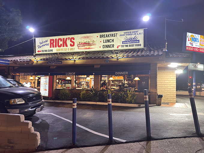 Classic diner charm meets modern hunger - Rick's Drive In & Out delivers comfort without compromise.