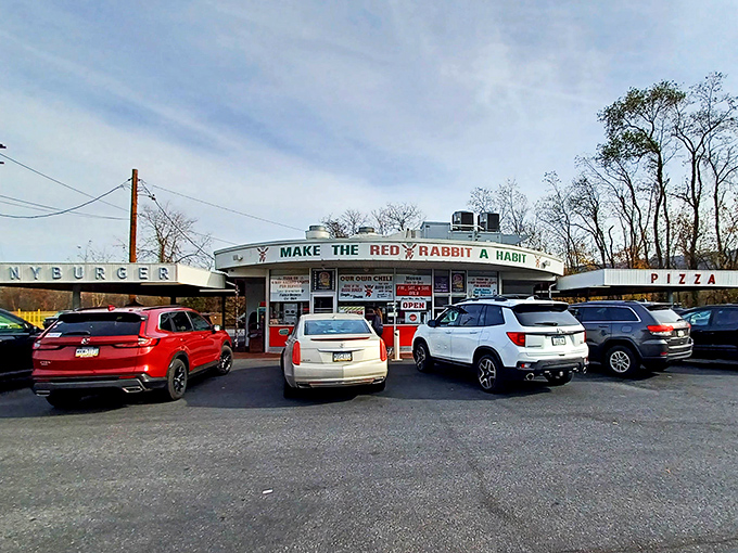 Time travel doesn't require a DeLorean, just a drive to this circular slice of Americana where the Bunny Burger has reigned supreme for generations.