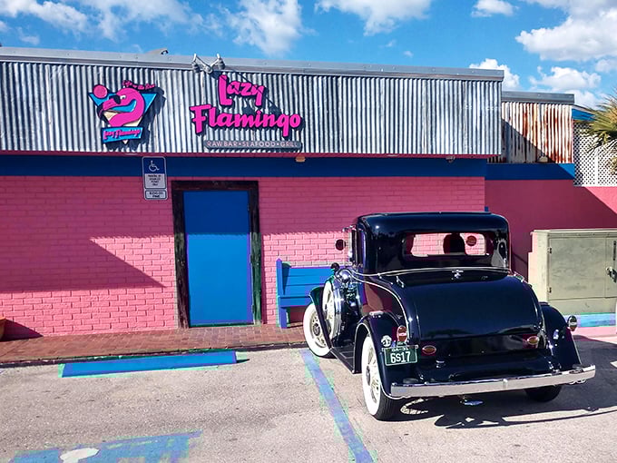 That pink exterior isn't just a color choice—it's a warning sign to your diet that something deliciously indulgent awaits inside.