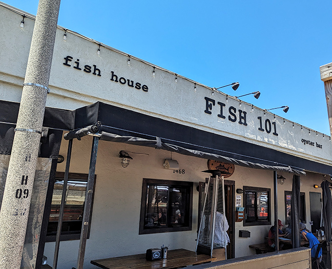 The unassuming exterior of Fish 101 in Leucadia might fool you, but locals know this modest storefront houses seafood treasures worth their weight in gold.