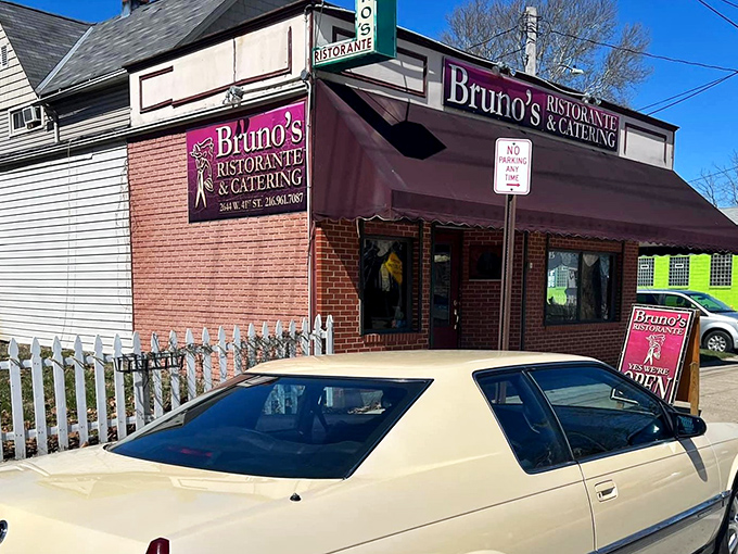 Bruno's modest brick exterior might not stop traffic, but locals know this unassuming façade hides culinary treasures that would make any Italian grandmother proud.