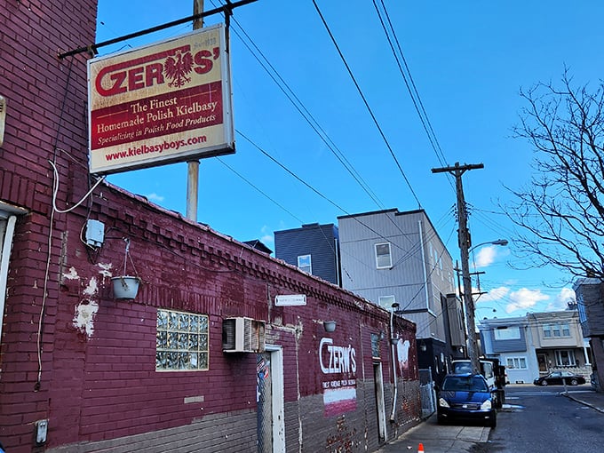 The unassuming red brick exterior of Czerw's might not scream "food paradise," but that's exactly how the best culinary treasures hide—in plain sight.