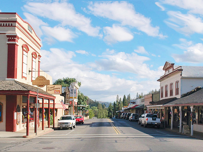 Mariposa's historic main street looks like a movie set, but the only special effects here are naturally occurring mountain views and genuine small-town charm.