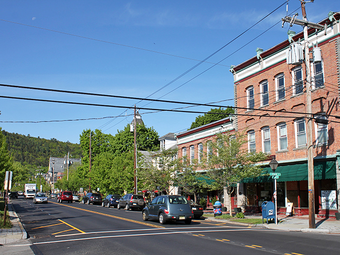Broad Street beckons with its historic brick buildings and tree-lined sidewalks – small-town America that somehow avoided the chain store apocalypse.