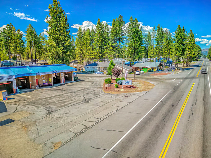 Chester unfolds like a storybook town, golden aspens framing streets that lead to adventure and the promise of mountain magic beyond.