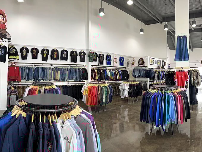 The exterior promises adventure - and this thrift wonderland delivers on every square foot inside.