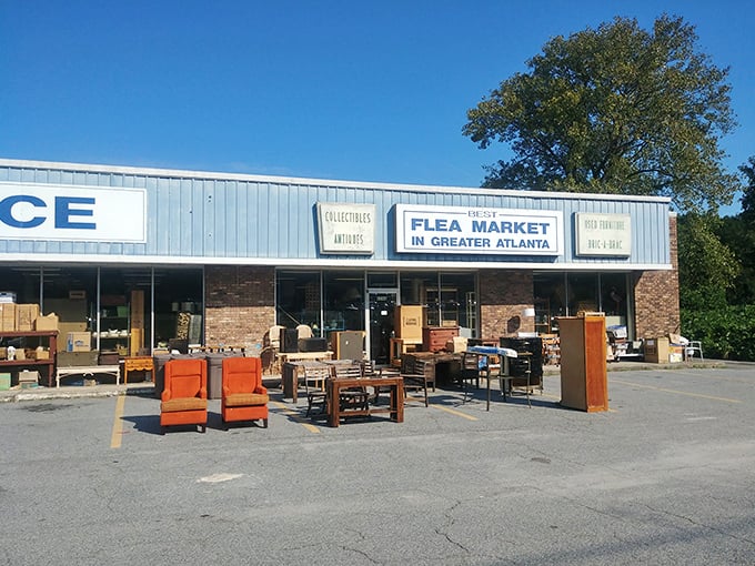 The unassuming storefront of My Favorite Place in Chamblee hides a treasure trove that would make Indiana Jones rethink his career choice.