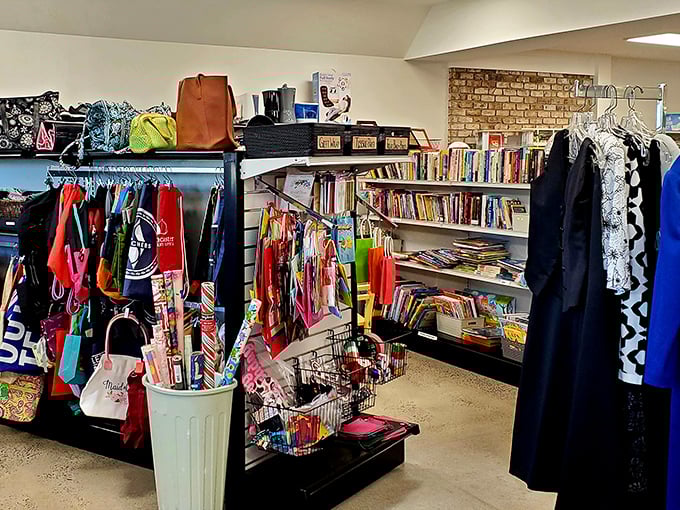 The treasure hunt begins! Mount Joy Gift & Thrift's spacious interior promises discoveries that'll make your bargain-hunting heart skip a beat.