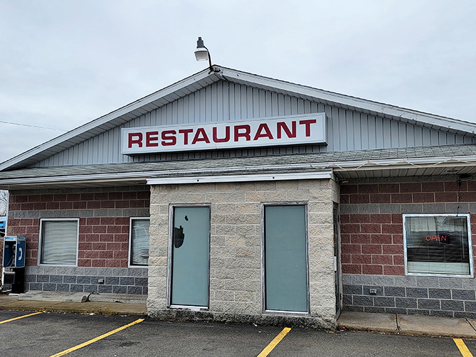 This humble brick facade hides breakfast magic that would make your grandmother weep with joy.