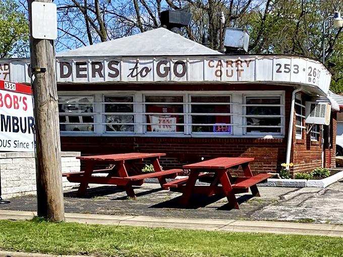 Time stands still at this brick diner with its vintage signage promising "FAST ORDERS to GO" – a promise they've kept since FDR was president.