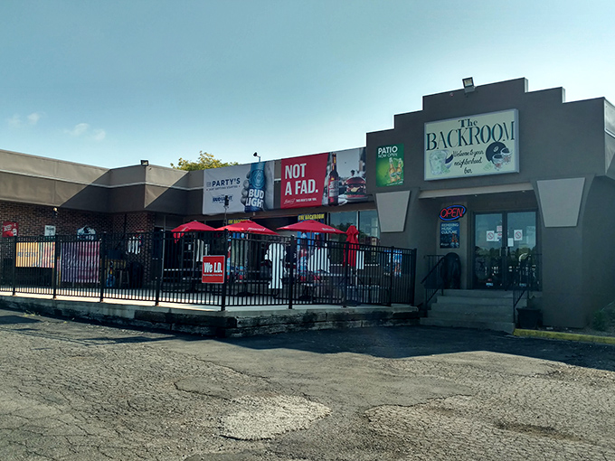 The unassuming exterior of The Backroom might not scream "culinary destination," but locals know better. Some treasures don't need flashy packaging.