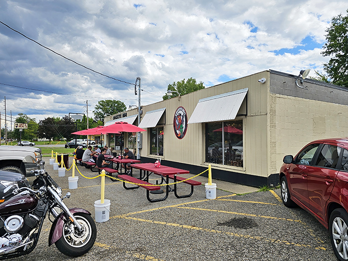 The unassuming exterior of Cockeye BBQ proves once again that the best barbecue joints don't waste money on fancy facades—they invest in smokers.