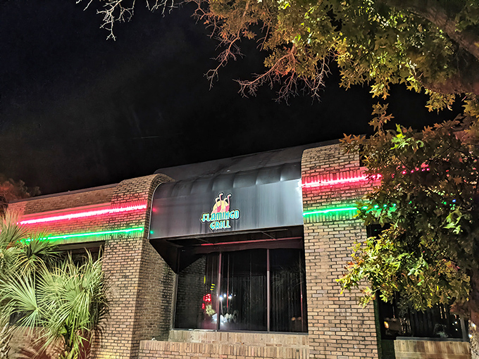 The Flamingo Grill's exterior promises good times and even better lobster inside.