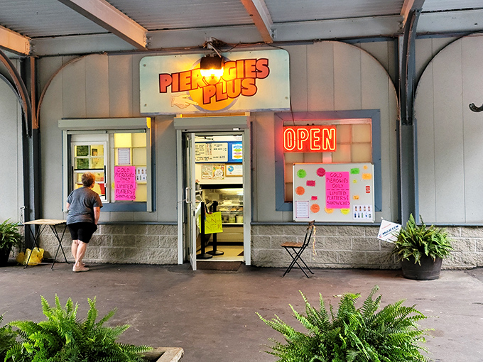The humble exterior of Pierogies Plus belies the culinary treasures within. This converted gas station houses some of Pennsylvania's most authentic Polish comfort food.
