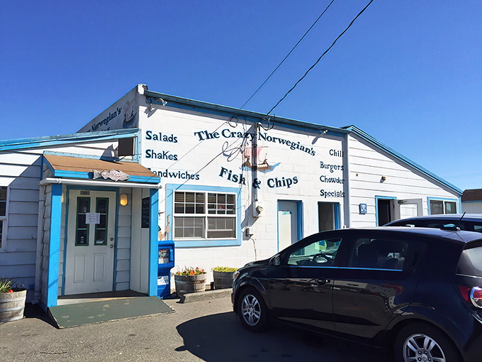 The unassuming exterior of culinary greatness. Like finding a pearl in an oyster, this humble building houses seafood treasures worth driving hours for.