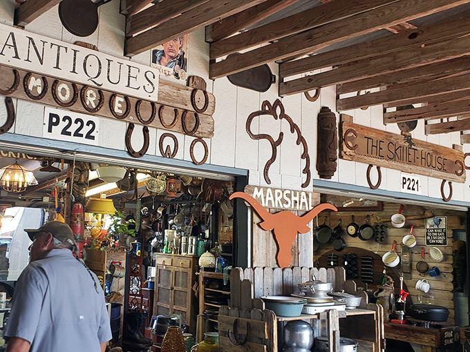 That iconic armadillo sign isn't just decoration – it's your gateway to Texas treasure hunting paradise.