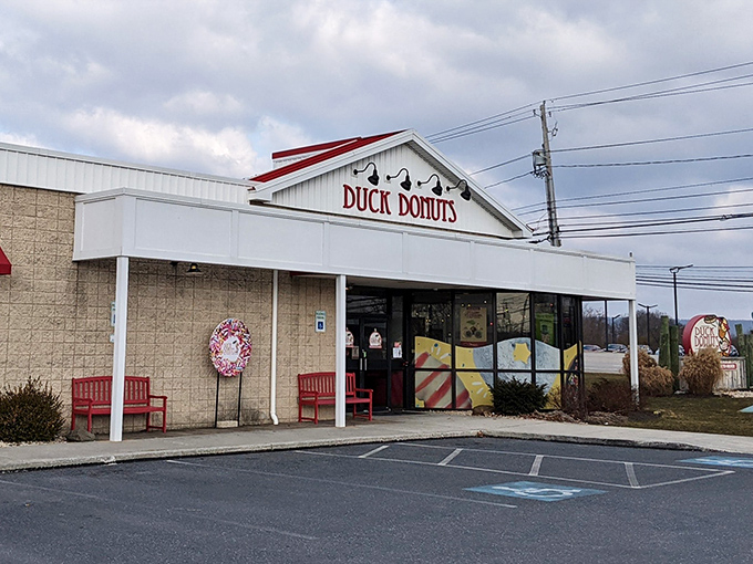This unassuming storefront holds liquid donut dreams that'll make your morning commute infinitely more dangerous.