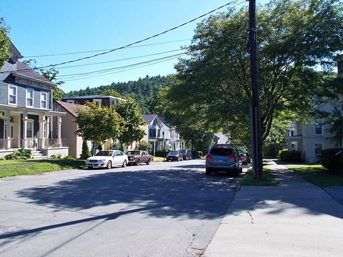 Broad Street beckons with its historic brick buildings and tree-lined sidewalks – small-town America that somehow avoided the chain store apocalypse.