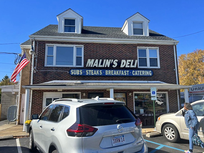 The brick fortress of flavor that is Malin's Deli stands proudly in Newark, promising subs, steaks, breakfast, and catering to hungry Delawareans.