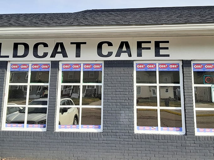 The unassuming brick exterior of Wildcat Cafe hides culinary treasures within. Like finding a winning lottery ticket in your winter coat pocket. 