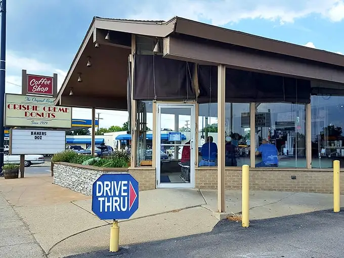 The iconic sign stands as a beacon of hope for donut lovers since 1929. Some landmarks change the world—this one just makes it sweeter.