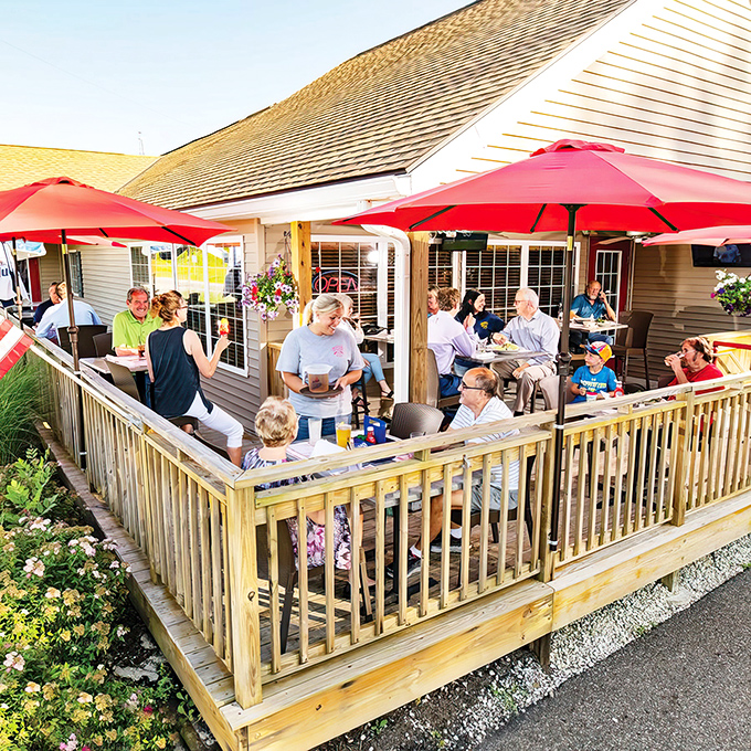 Don't let the humble exterior fool you—Station 43 Tavern's unassuming facade is like a secret handshake that locals share with knowing smiles.