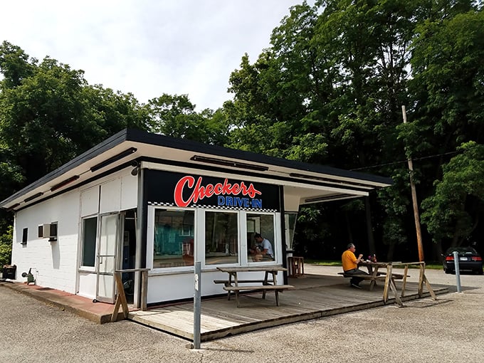 The humble exterior of Checkers Drive-In belies the culinary treasures within. Small in stature but mighty in flavor, this Perry landmark delivers big.