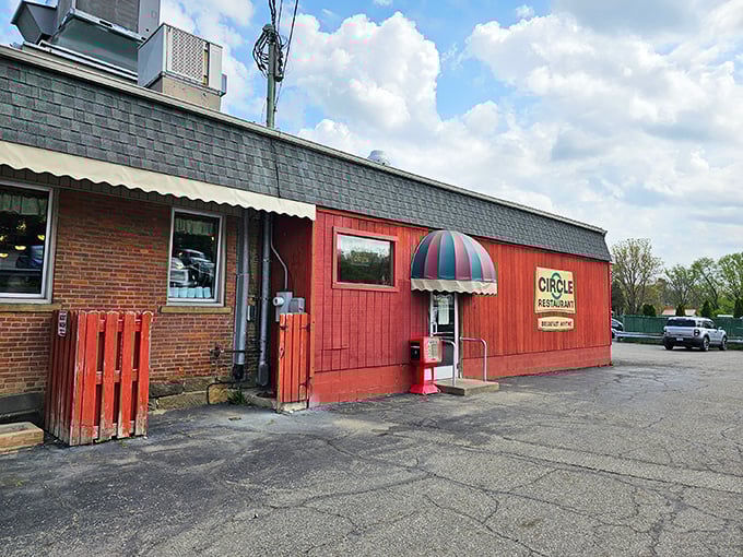 The unassuming red exterior of Circle Restaurant in Deerfield might not scream "culinary destination," but locals know better. Hidden gems rarely advertise themselves.