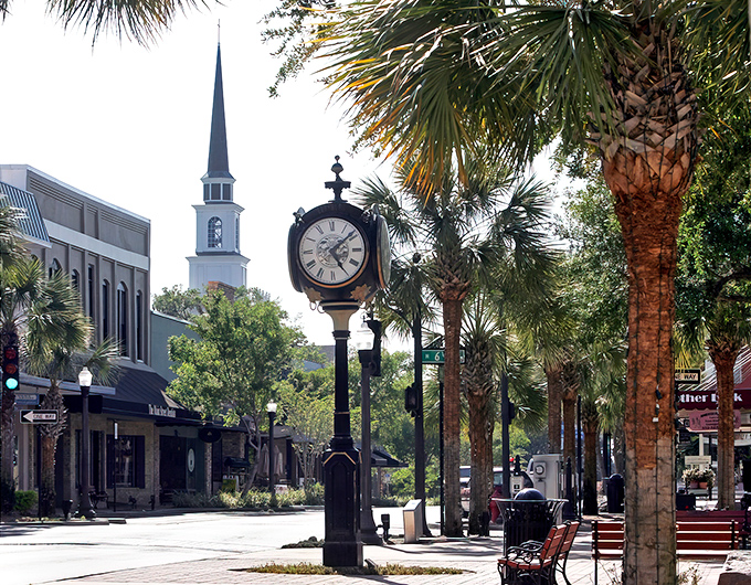 Downtown Leesburg's brick buildings aren't putting on airs for tourists—they're the genuine article of small-town Americana that's increasingly hard to find.