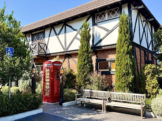 That Tudor-style exterior isn't just for show – it's been sheltering hungry souls since before your parents met.