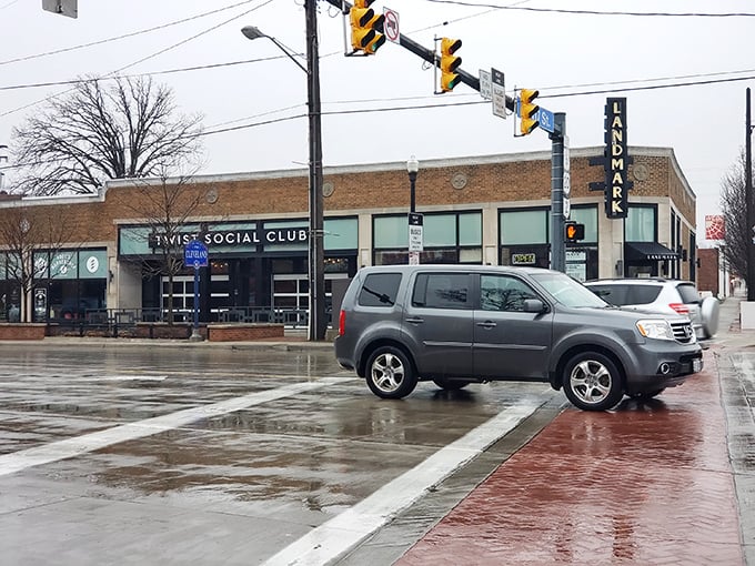 The unassuming exterior of Landmark Smokehouse stands like a beacon of barbecue hope on Clifton Boulevard. Cleveland's answer to smoked meat prayers.