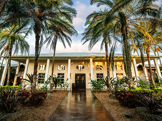 Paradise isn't always on an island—sometimes it's hiding in Homestead with a thatched roof and waterfall that would make any resort jealous.