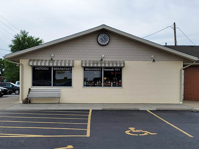 The unassuming exterior of Nutcracker Family Restaurant hides culinary treasures within, like finding a diamond in your grandmother's cookie jar.
