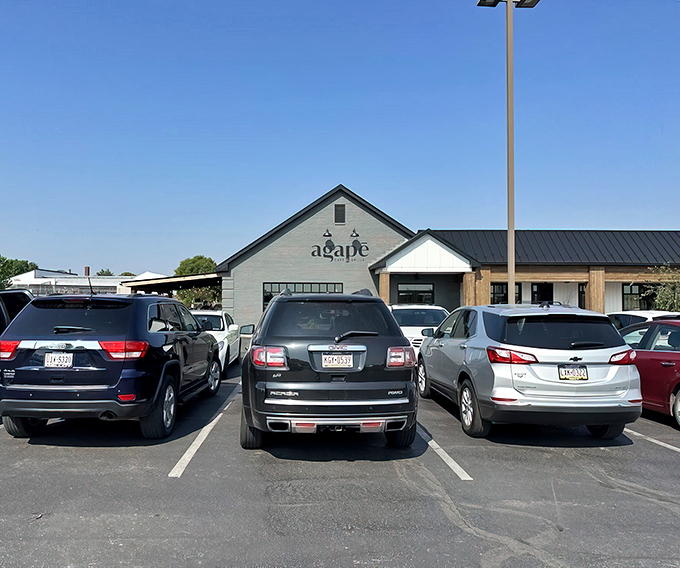 The unassuming exterior of Agapē belies the culinary treasures within. Like finding a diamond in Pennsylvania's Amish Country rough.