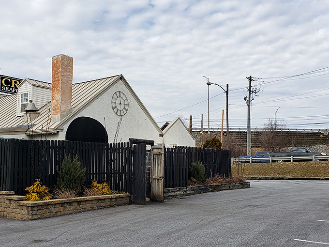Tucked behind a black fence in King of Prussia, this unassuming white building may look quiet from the outside—but inside, Creed’s serves up timeless charm and unforgettable flavors.