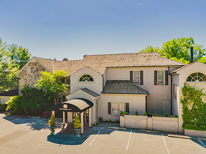 The historic stone façade of Columbus Inn welcomes you like an old friend who happens to be an excellent cook.