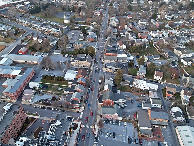 Lititz's historic downtown looks like it was plucked from a Norman Rockwell painting, but with better food options and fewer children with fishing poles.