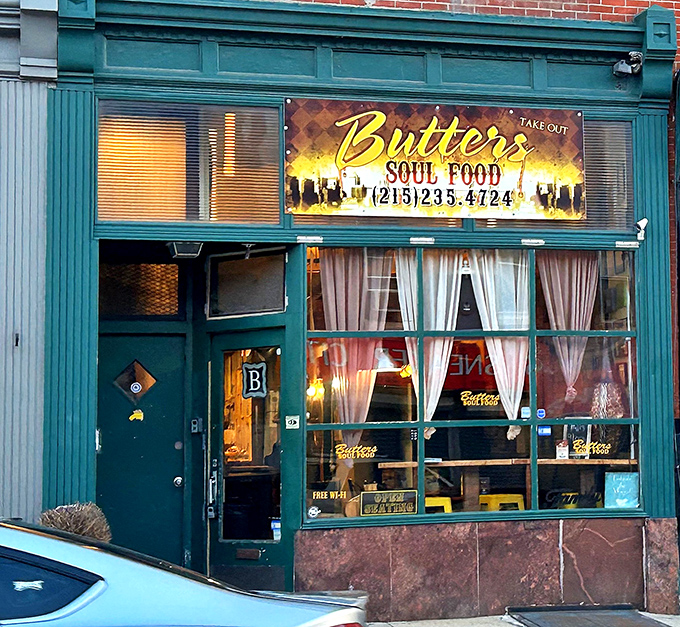 That bright yellow sign isn't just advertising – it's practically issuing a delicious dare you can't refuse.