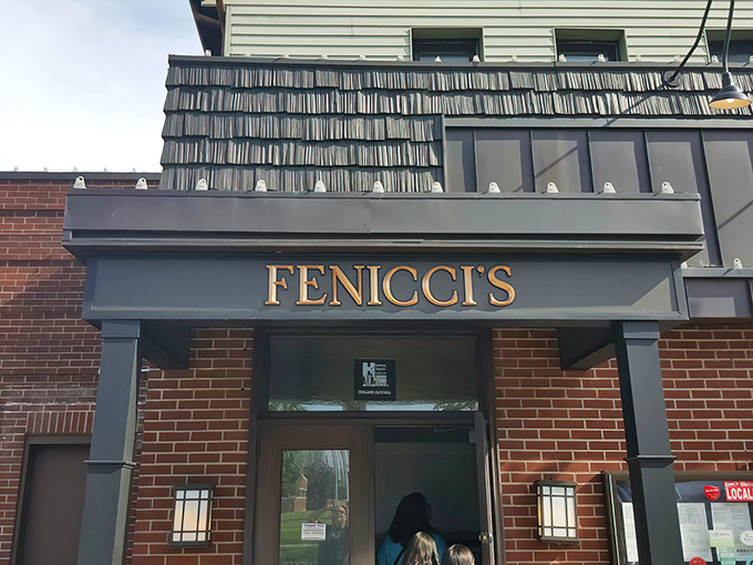 The brick façade of Fenicci's welcomes hungry visitors like an old friend who happens to make the best Italian food in town.