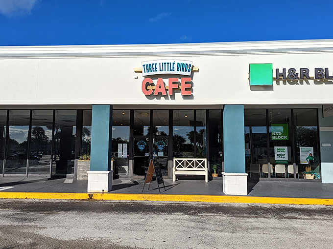 Don't let the strip mall location fool you—this unassuming storefront houses breakfast magic that would make Bob Marley proud.
