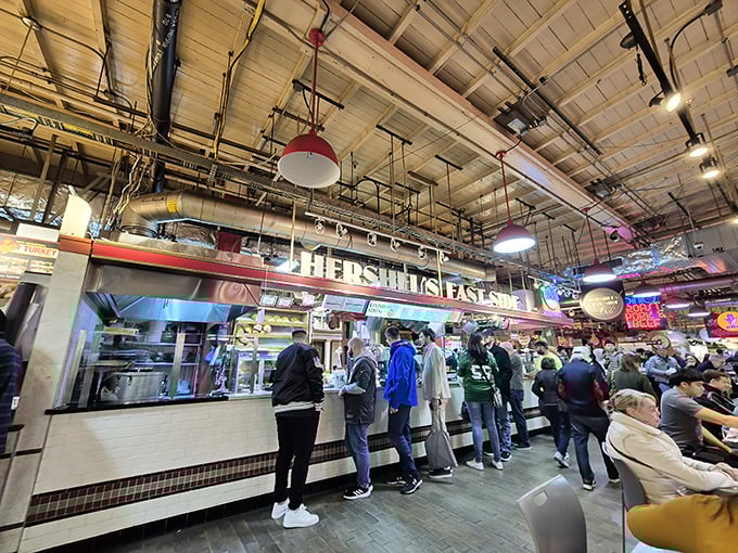 Welcome to sandwich nirvana! Hershel's iconic counter in Reading Terminal Market promises deli perfection with every order.
