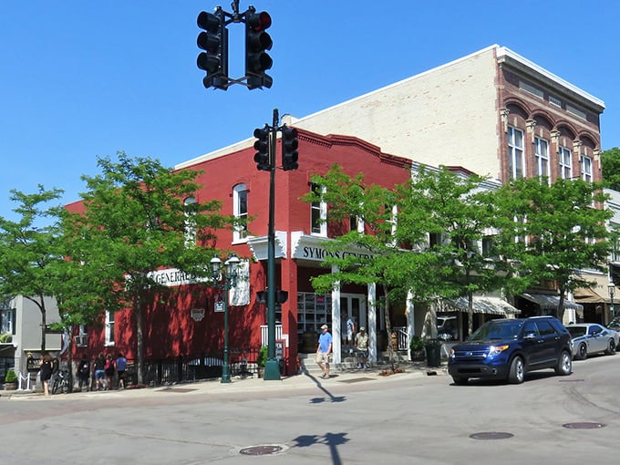 Petoskey's historic downtown looks like it was plucked from a Hallmark movie, but with better shopping and zero chance of running into your high school sweetheart.