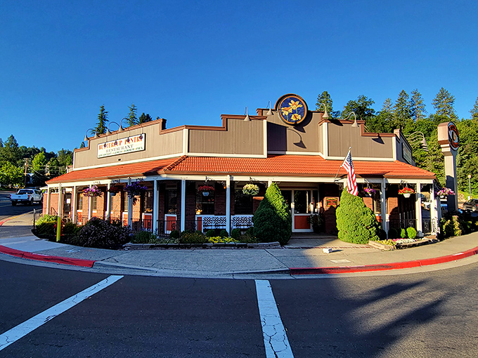 The corner spot that launched a thousand food comas. Buttercup Pantry's welcoming exterior promises comfort food treasures within its humble walls.