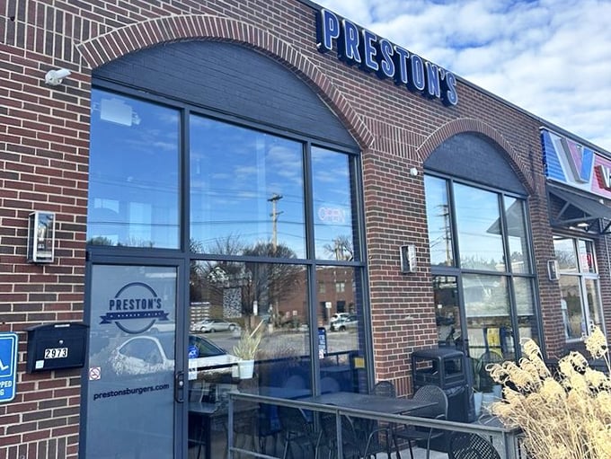 The brick façade of Preston's might look unassuming, but behind those doors awaits a burger experience that'll make your taste buds throw a parade.