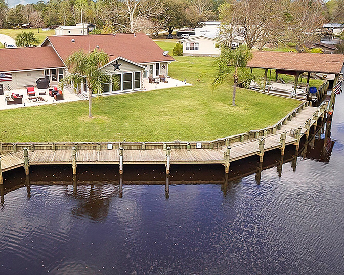 Aerial serenity where your retirement dollars stretch like the St. Johns River itself—wide, welcoming, and wonderfully affordable.