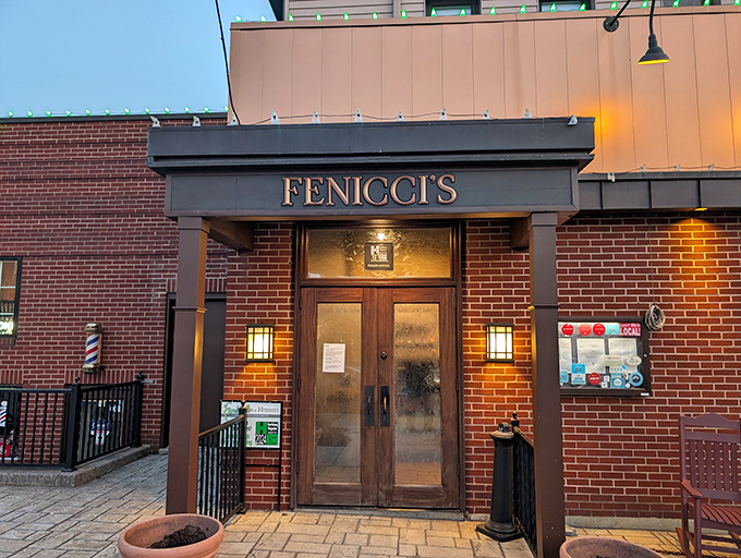 The brick façade of Fenicci's welcomes hungry visitors like an old friend who happens to make the best Italian food in town.