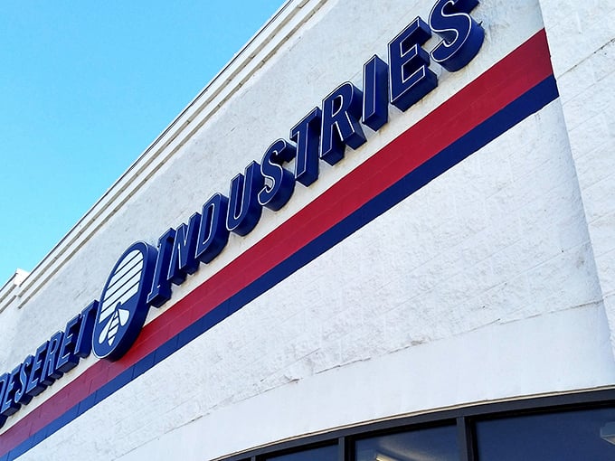 The unassuming exterior hides a wonderland of bargains within. Like finding a secret portal to affordable retail therapy!