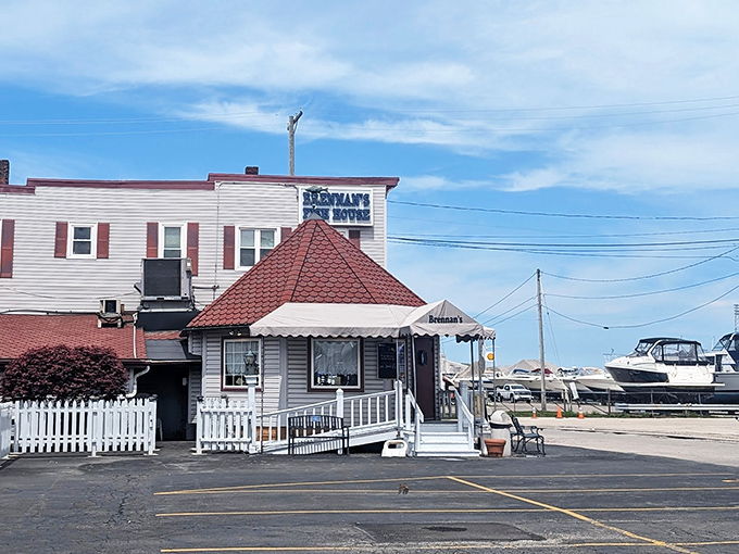 The unassuming exterior of Brennan's Fish House belies the culinary treasures within. Like finding a pearl in an oyster, this waterfront gem delivers big on flavor.